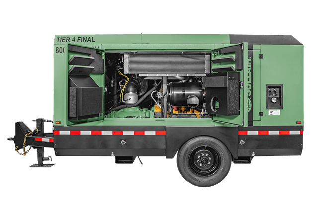 New Diesel Portable Air Compressor—Sullair 800HH/900H
